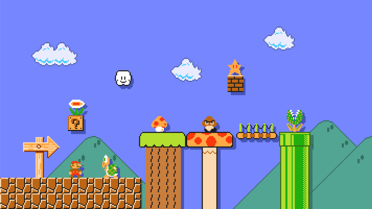What is the story behind Super Mario?