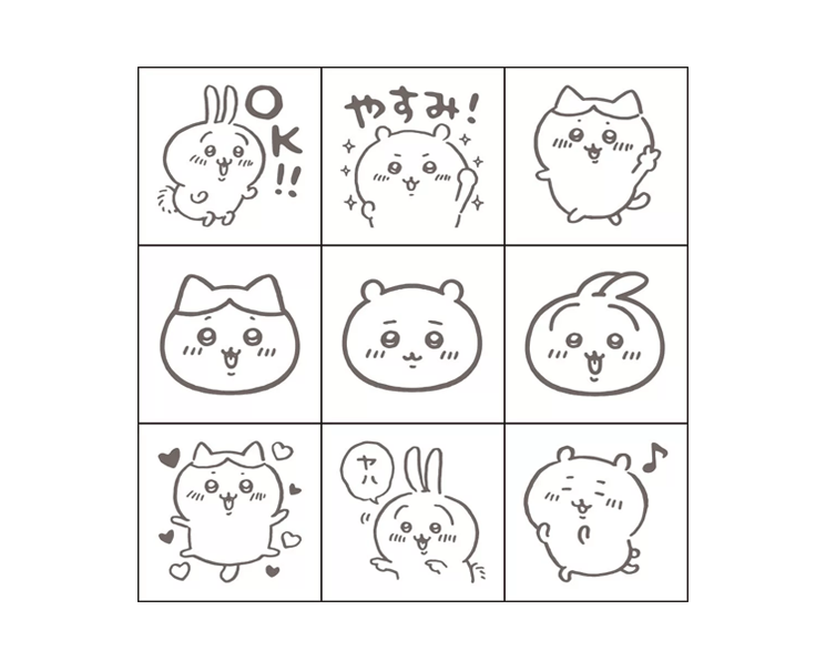 Chiikawa Check Stamp — Sugoi Mart – Sugoi Mart by Japan Crate