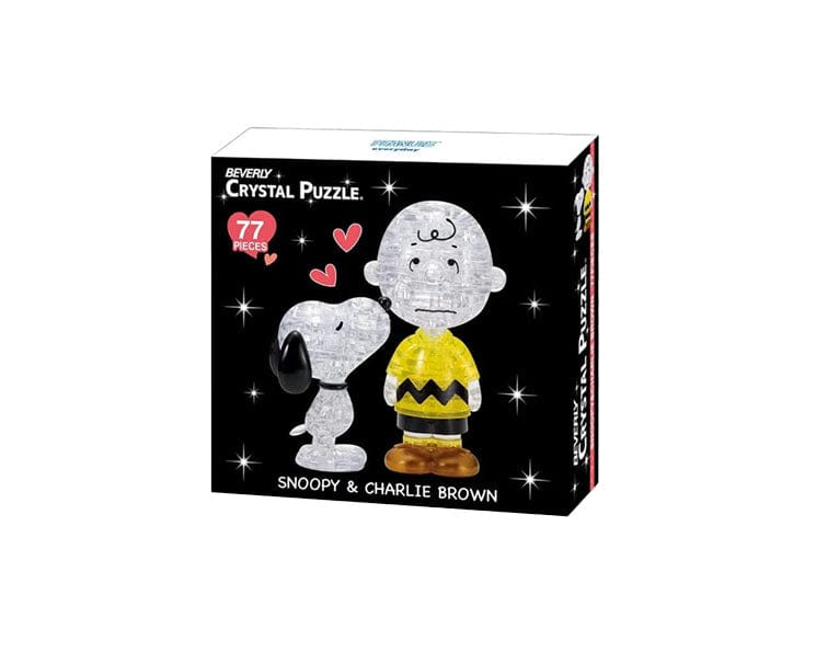 Peanuts Crystal Puzzle: Snoopy & Charlie Brown