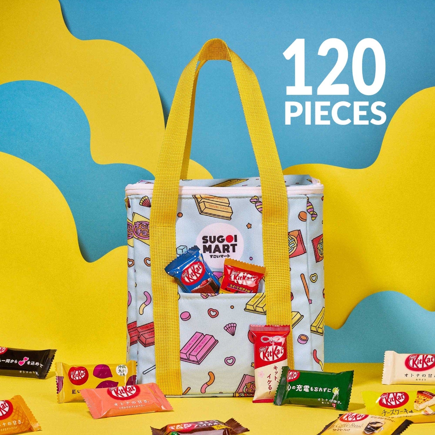 Japan Kit Kat Variety Pack (120 Pcs) by Sugoi Mart